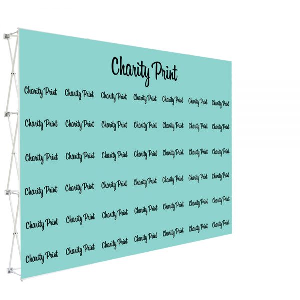 8 x 12 Step and Repeat Combo – Vinyl – Charity Print